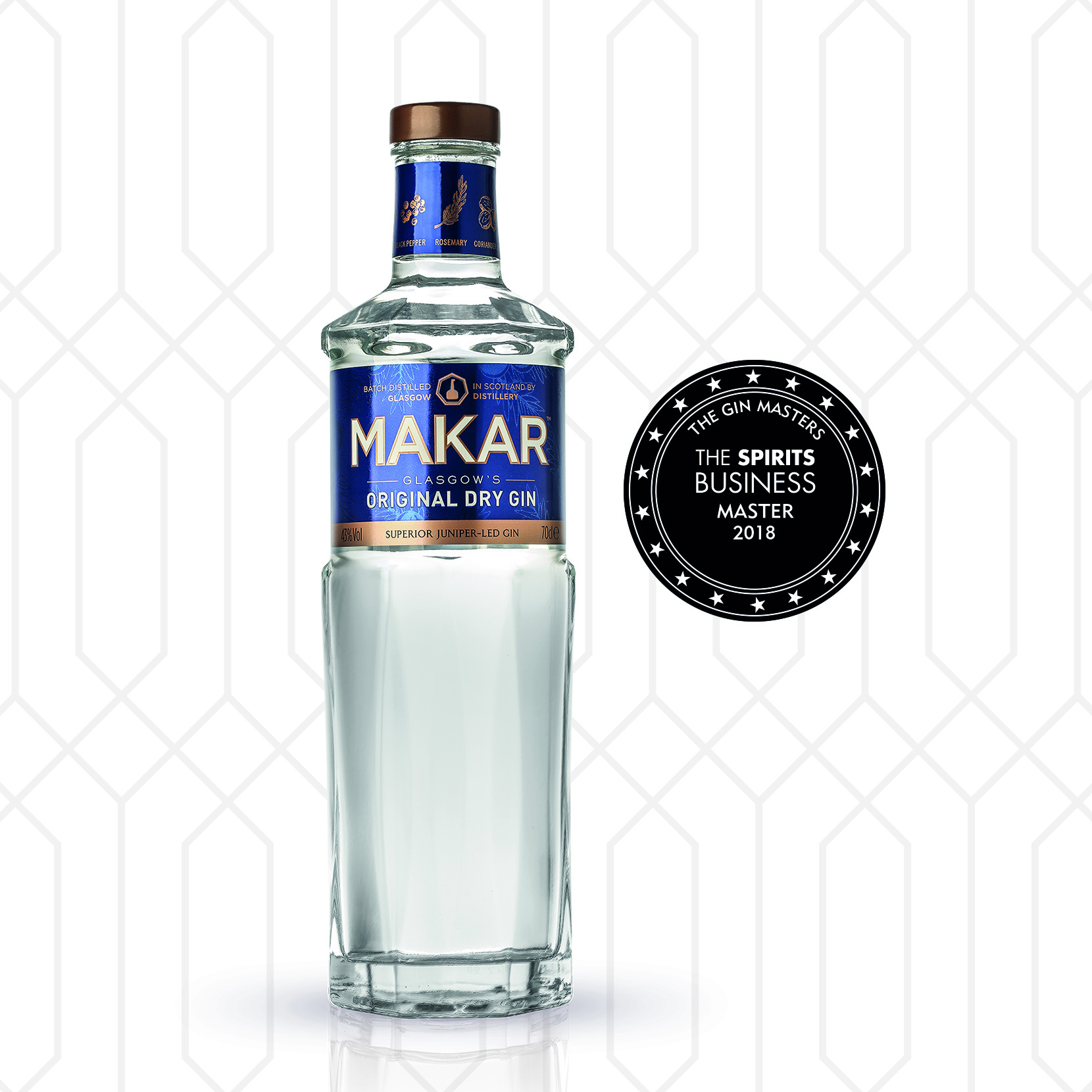 Makar Wins Super Premium 'Master' Award in Gin Masters 2018 | The ...
