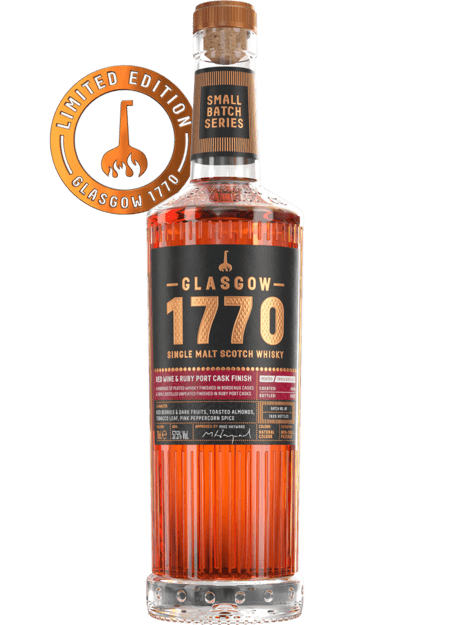 Glasgow 1770 Red Wine & Ruby Port Cask Finish - Glasgow 1770 - Limited ...