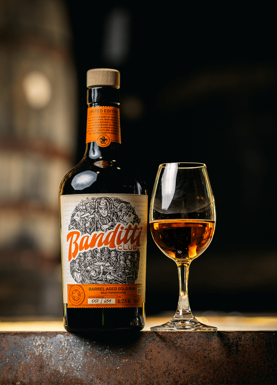 Banditti Club Rum - Barrel Aged Golden Rum - Banditti - Limited Edition ...