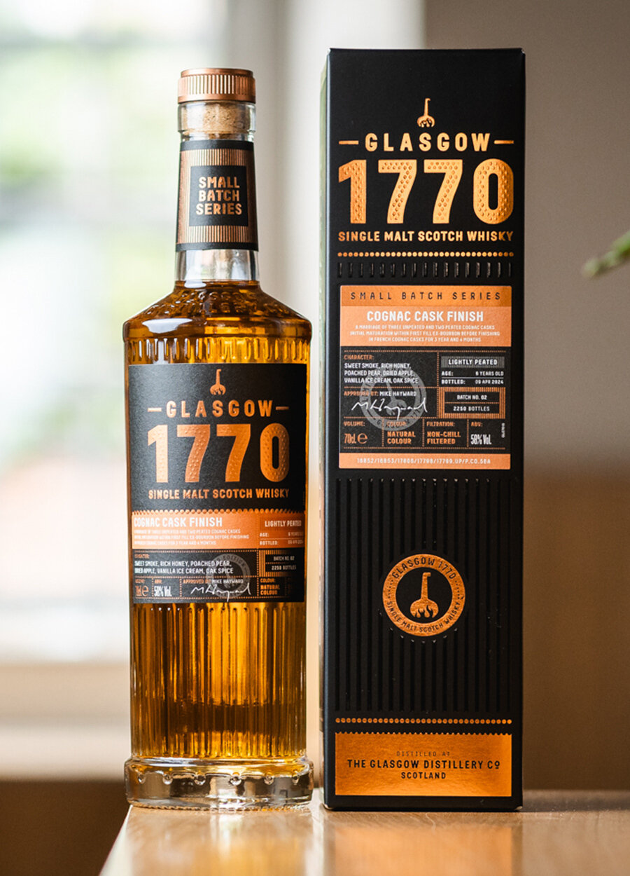 Cognac Cask Finish Batch 02 | Glasgow 1770 Whisky