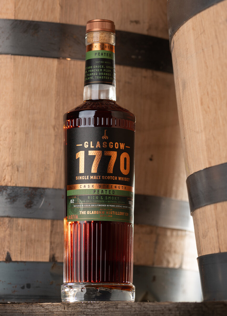 Glasgow 1770 Cask Strength Peated - Glasgow 1770 - Limited Edition ...