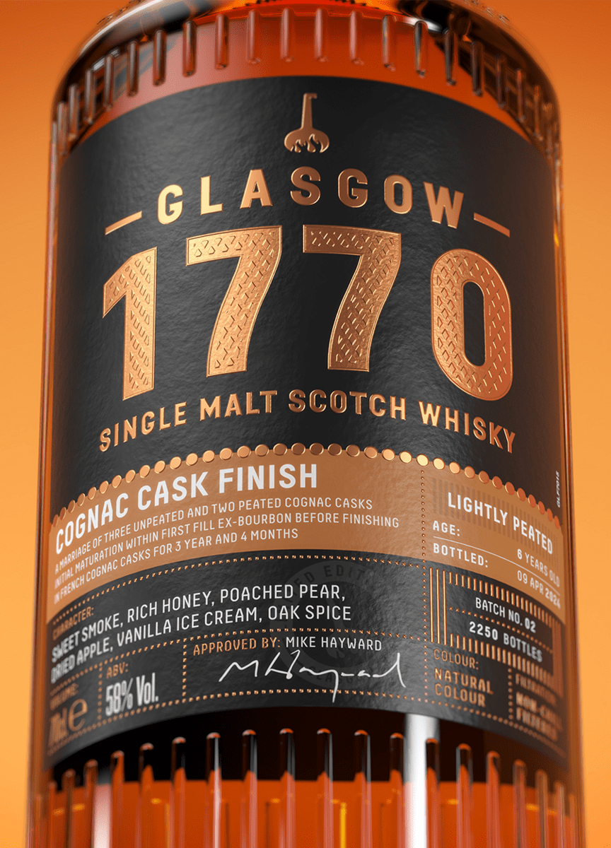 Glasgow 1770 Cognac Cask Finish - Glasgow 1770 - Limited Edition | The ...