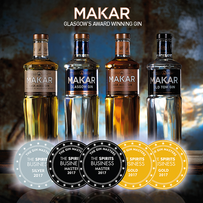 Best In Class For Makar Gin At Global Spirit Masters | The Glasgow ...